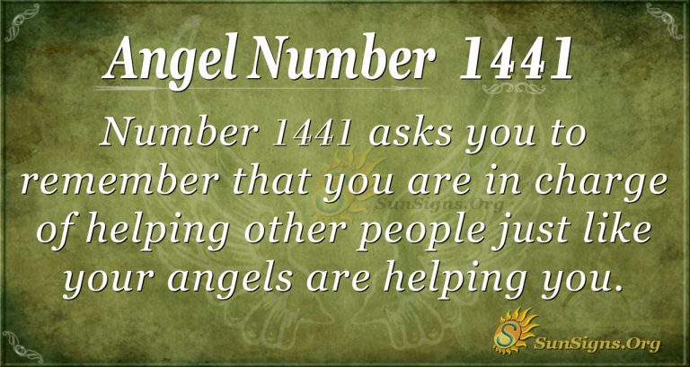 Angel Number 1441 Meaning - Making The Best Of Life - SunSigns.Org