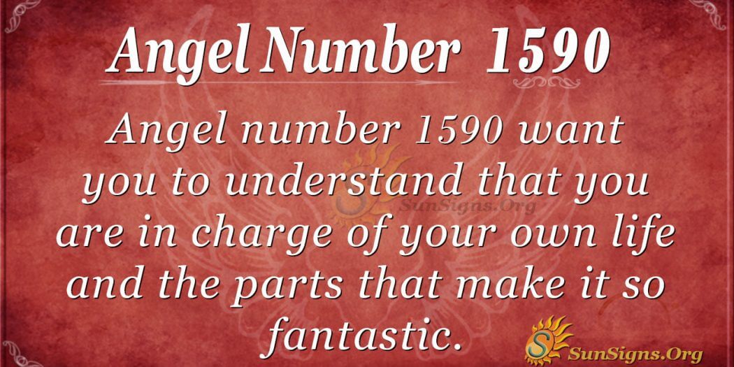 Angel Number 1590 Meaning: Control Your Life - SunSigns.Org