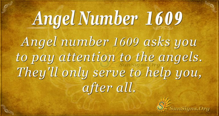 Angel Number 1609 Meaning: Turning Point - SunSigns.Org