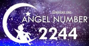 Angel Number 2244 Meaning - Working On Yourself - SunSigns.Org