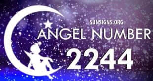 Angel Number 2244 Meaning - Working On Yourself - SunSigns.Org
