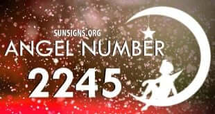 Angel Number 2245 Meaning | SunSigns.Org