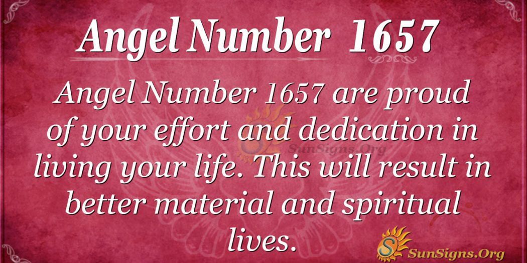 Angel Number 1657 Meaning: You Can Be A Better Person - SunSigns.Org