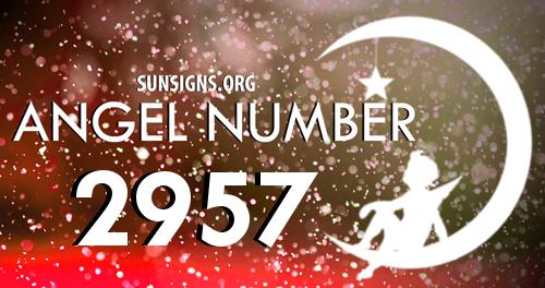Angel Number 2957 Meaning | SunSigns.Org