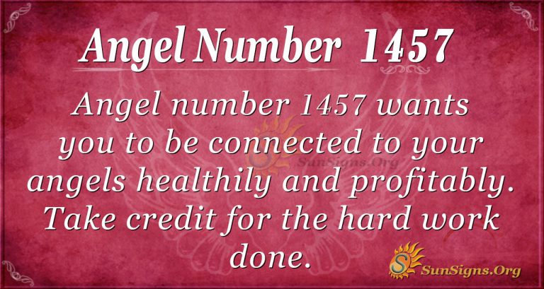 Angel Number 1457 Meaning: Connect With Your Angels - SunSigns.Org