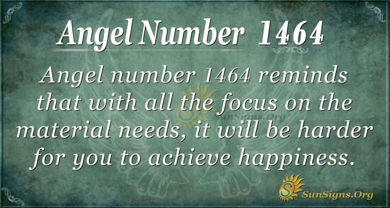 Angel Number 1464 Meaning: Remain Focused In Life - SunSigns.Org