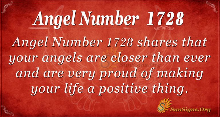 Angel Number 1728 Meaning: Keeping Positive Thoughts - SunSigns.Org
