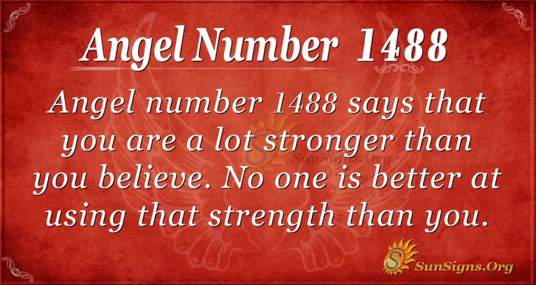 Angel Number 1488 Meaning: You've Power To Progress - SunSigns.Org