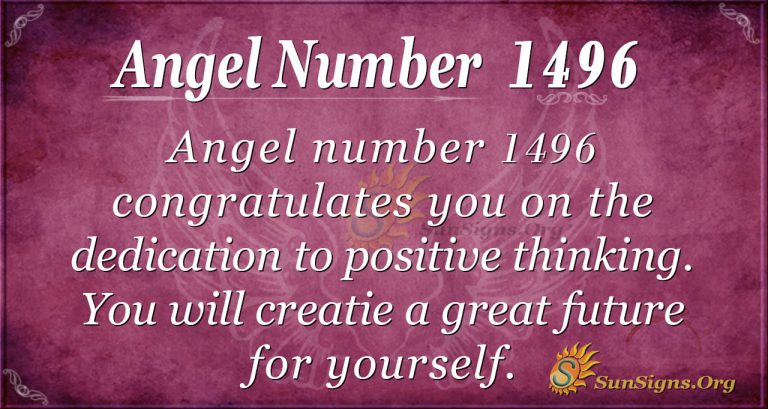 Angel Number 1496 Meaning: Maintain Your Dedication - SunSigns.Org