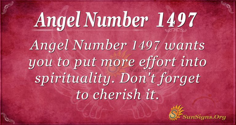 Angel Number 1497 Meaning: Create Time To Succeed - SunSigns.Org