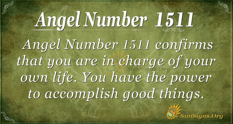 Angel Number 1511 Meaning: Maintaining Your Health - SunSigns.Org
