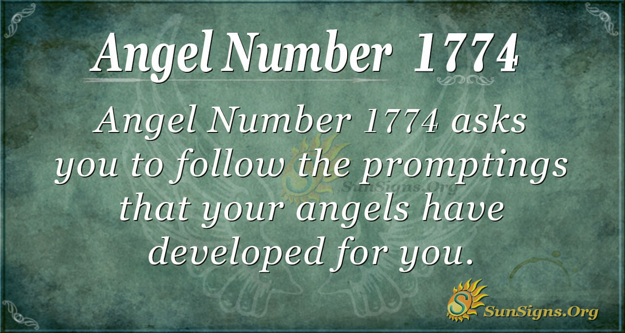 Angel Number 1774 Meaning: Head In The Right Direction - SunSigns.Org