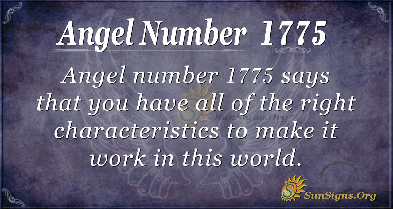 Angel Number 1775 Meaning: Better Your Life - SunSigns.Org