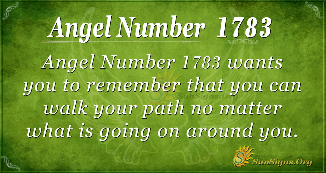 Angel Number 1783 Meaning: Power Of Your Thoughts - SunSigns.Org