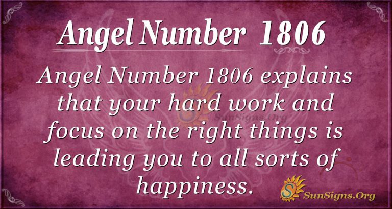 Angel Number 1806 Meaning: Enjoy the Adventure - SunSigns.Org