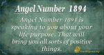 Angel Number 1894 Meaning: Be Brave - SunSigns.Org