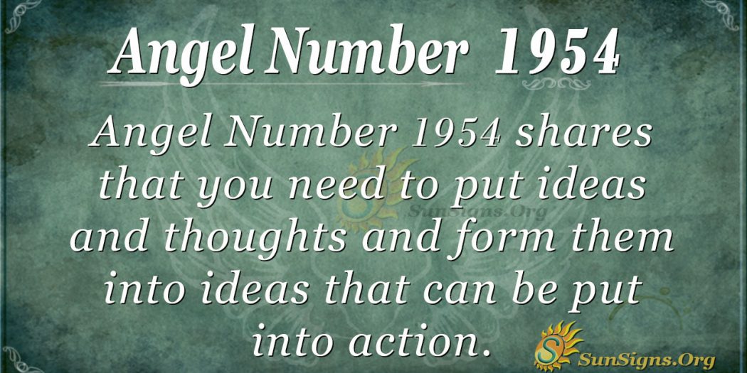 Angel Number 1954 Meaning: You Are Unique - SunSigns.Org
