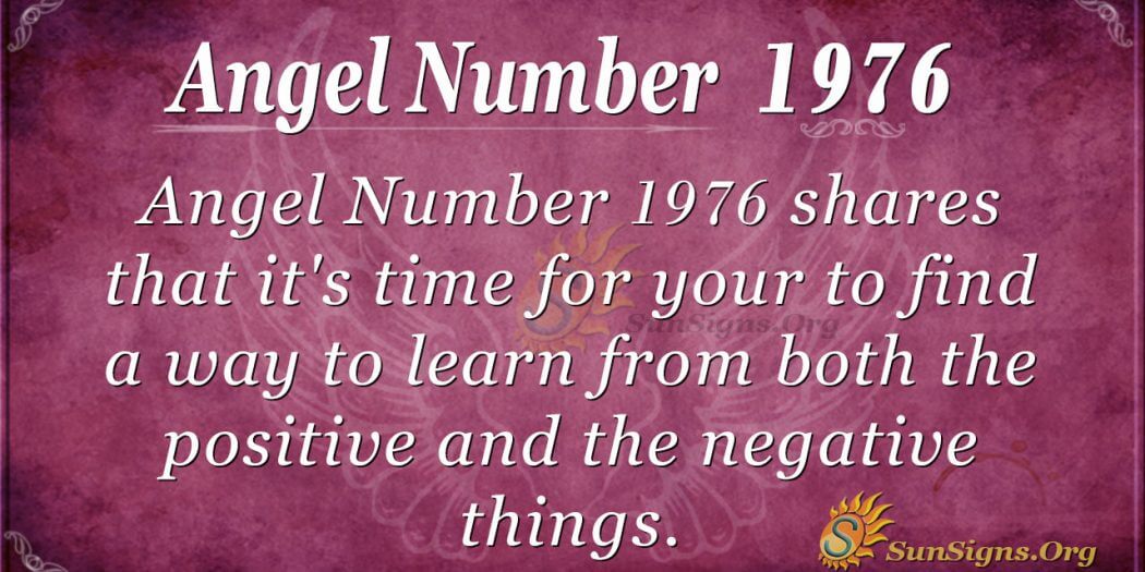 Angel Number 1976 Meaning: Create A Better Future - SunSigns.Org