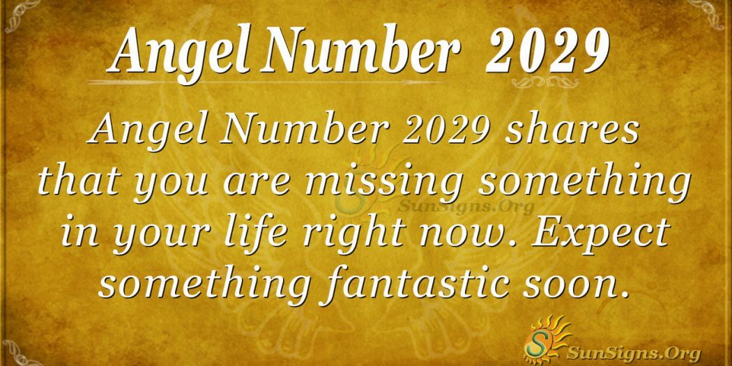 Angel Number 2029 Meaning: Focus On Solutions - SunSigns.Org