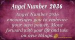 Angel Number 2036 Meaning: Embracing Your Power - SunSigns.Org