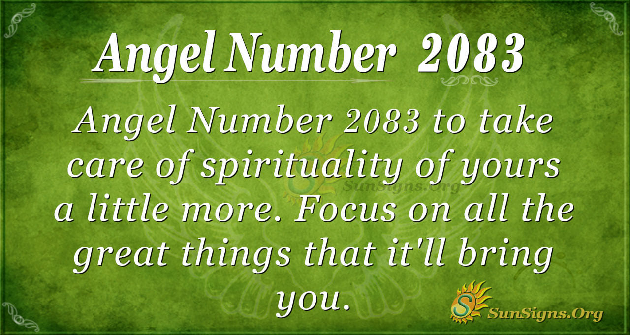 Angel Number 2083 Meaning: Do Not Keep Yourself Boxed - SunSigns.Org