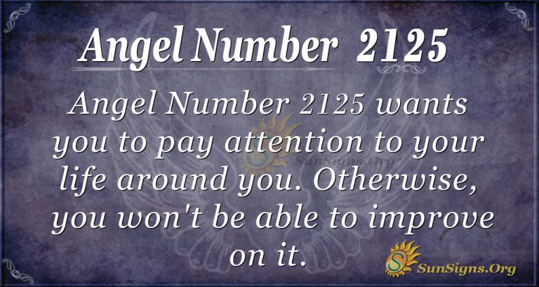 Angel Number 2125 Meaning: Utilize Opportunities Well - SunSigns.Org