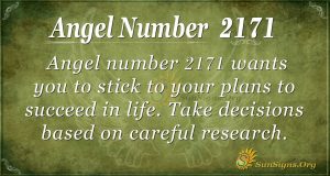 Angel Number 2171 Meaning: A Great Future - SunSigns.Org