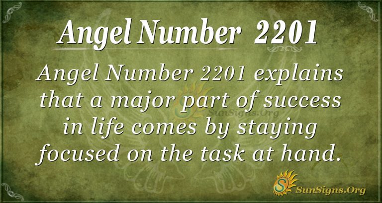 Angel Number 2201 Meaning: Focus On The Current Task - SunSigns.Org