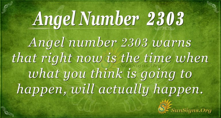Angel Number 2303 Meaning: Be Ready To Win - SunSigns.Org