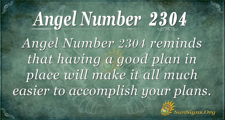 Angel Number 2304 Meaning: Benefits Of Good Planning - SunSigns.Org