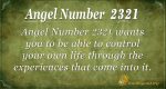 Angel Number 2321 Meaning: Manage Yourself Better - SunSigns.Org