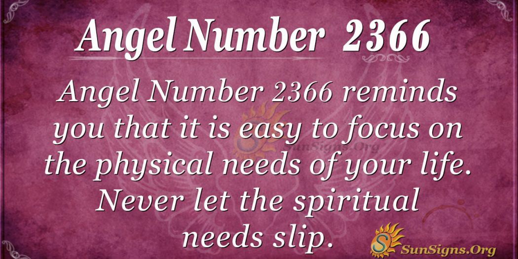 Angel Number 2366 Meaning: Keep Yourself Busy - SunSigns.Org