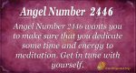 Angel Number 2446 Meaning: Don't Be Hard On Yourself - SunSigns.Org