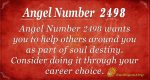 Angel Number 2498 Meaning: Help Your Friends - SunSigns.Org