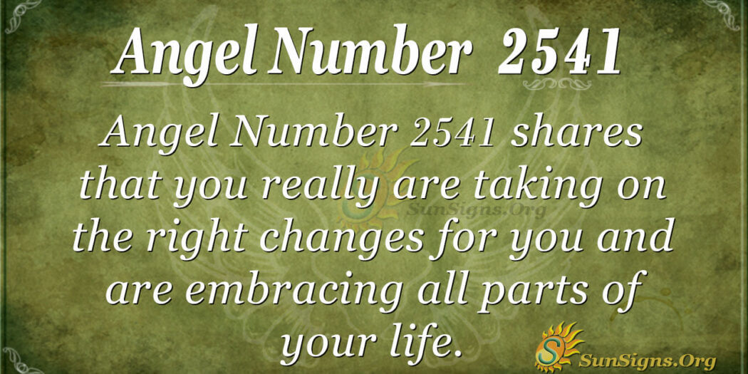 Angel Number 2541 Meaning: Value Of Kindness - SunSigns.Org