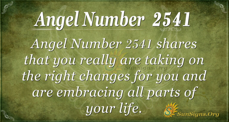 Angel Number 2541 Meaning: Value Of Kindness - SunSigns.Org