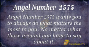 Angel Number 2575 Meaning: Do What You Love - SunSigns.Org
