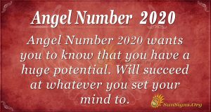 Angel Number 2020 Meaning - A Sign Of Huge Potential - SunSigns.Org