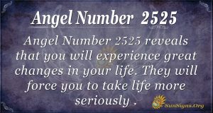 Angel Number 2525 Meaning - Experience Great Changes - SunSigns.Org