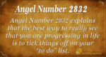 Angel Number 2832 Meaning: Move Forward In Life - SunSigns.Org