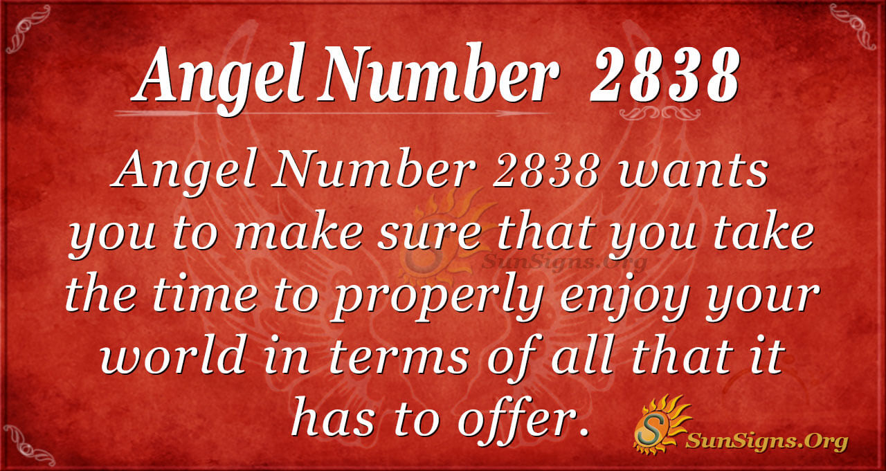 Angel Number 2838 Meaning: Always Practice Patience - SunSigns.Org