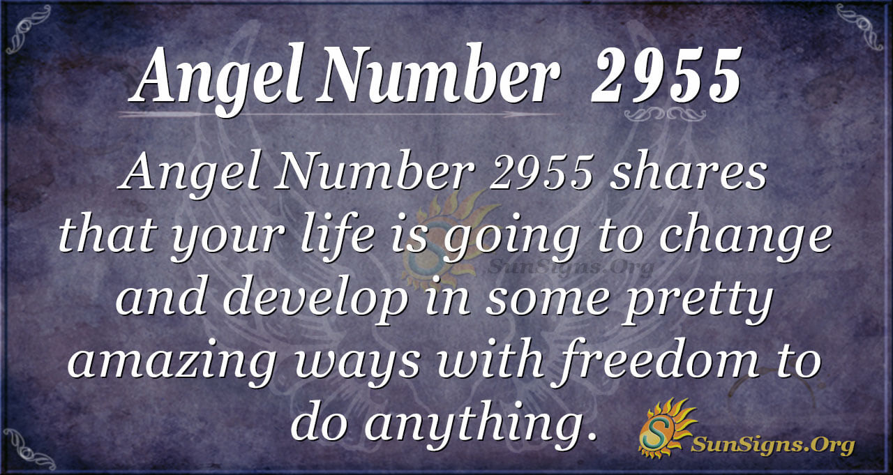 Angel Number 2955 Meaning: Change Your Life Now - SunSigns.Org