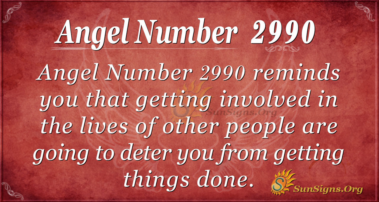 Angel Number 2990: Take Control of Your Life - SunSigns.Org