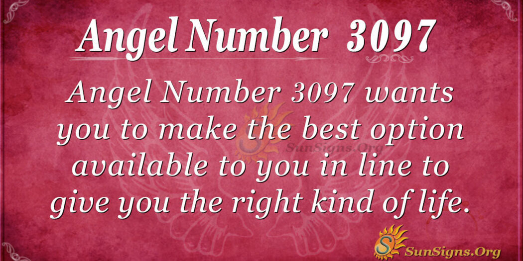 Angel Number 3097 Meaning: You're An Incredible Person - SunSigns.Org