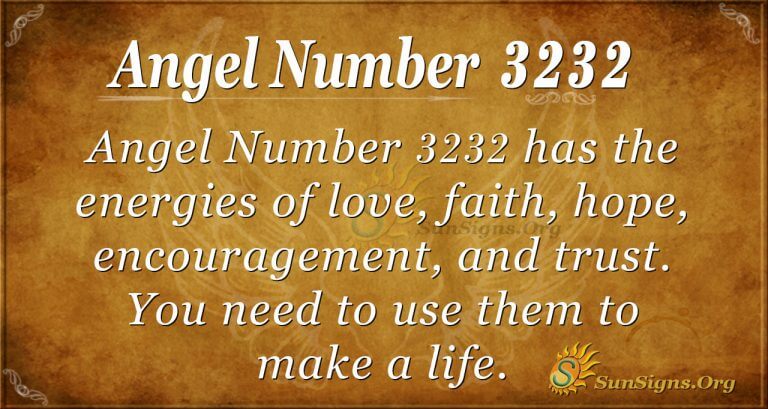 Angel Number 3232 Meaning - Creating The Life You Want - SunSigns.Org