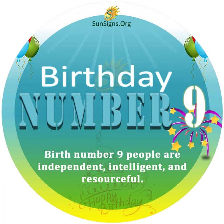 Birthday Number 9 - Born On The 9th Day Of The Month - SunSigns.Org