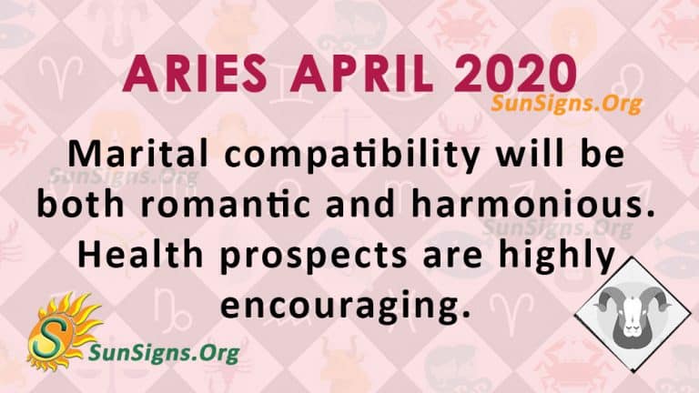 Aries April 2020 Monthly Horoscope Predictions - SunSigns.Org