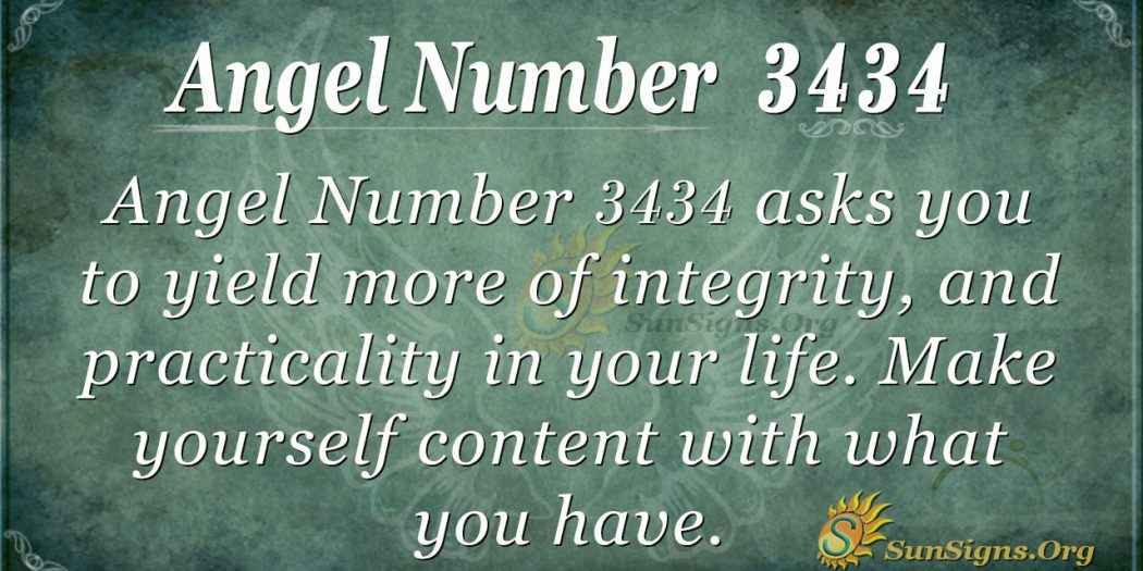 Angel Number 3434 Meaning is Your Guiding Light - SunSigns.Org