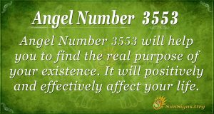 Angel Number 3553 Meaning: Finding Your Real Purpose - SunSigns.Org