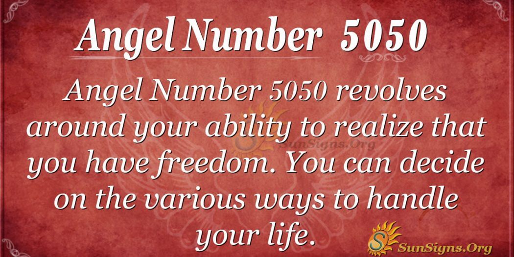 Angel Number 5050 Meaning: Moving Towards Freedom - SunSigns.Org